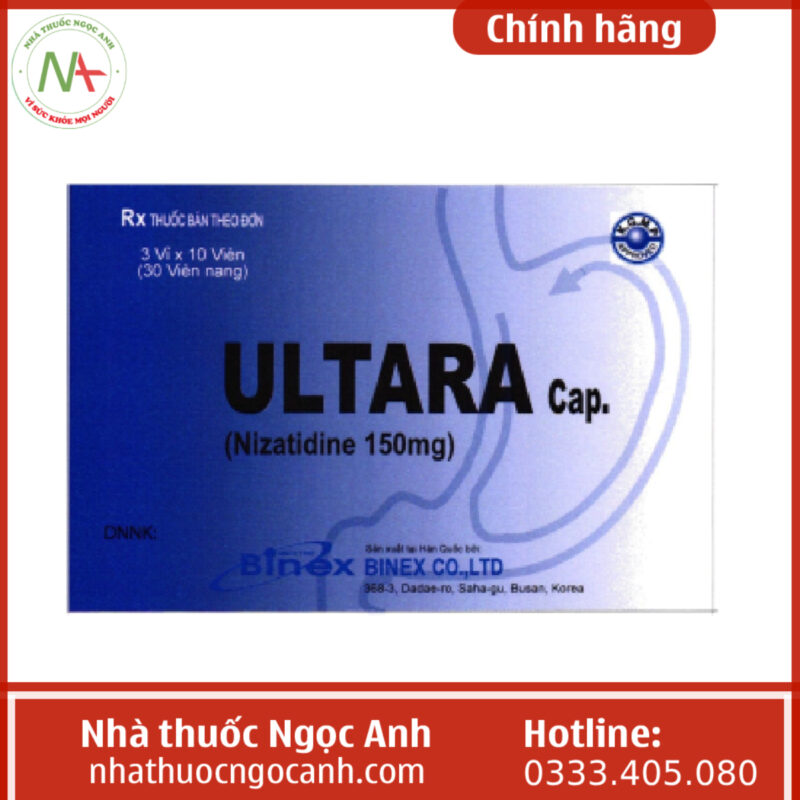 Thuốc Ultara Cap là thuốc gì, giá bao nhiêu? Mua ở đâu?