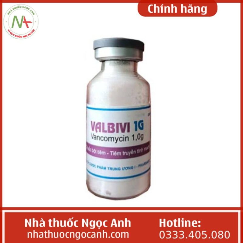 Thuốc kháng sinh Vancomycin thuộc nhóm nào, liều dùng, cách dùng?