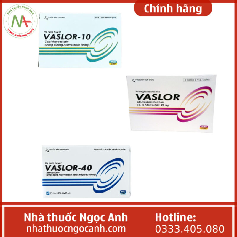 Thuốc Vaslor-40 là thuốc gì, giá bao nhiêu? Mua ở đâu?
