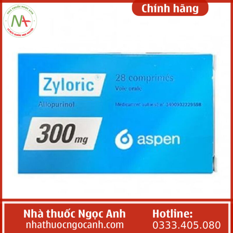 Thuốc Zyloric 300mg là thuốc gì, giá bao nhiêu, mua ở đâu?