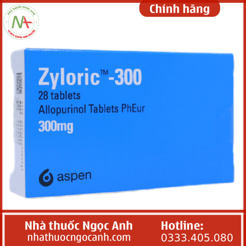 Thuốc Zyloric 300mg là thuốc gì, giá bao nhiêu, mua ở đâu?