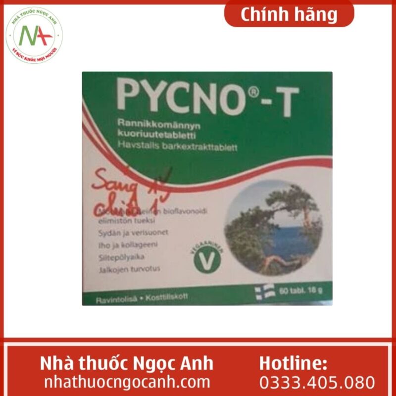 Thuốc Pycno-T là thuốc gì, tác dụng, giá bao nhiêu, mua ở đâu