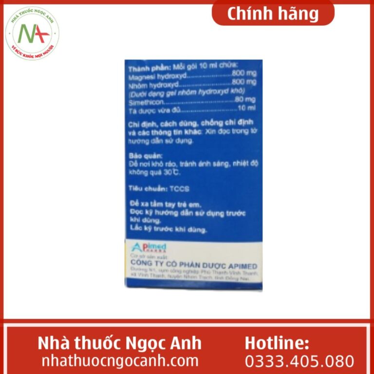 Thuốc Apigel-Plus là thuốc gì, giá bao nhiêu, mua ở đâu