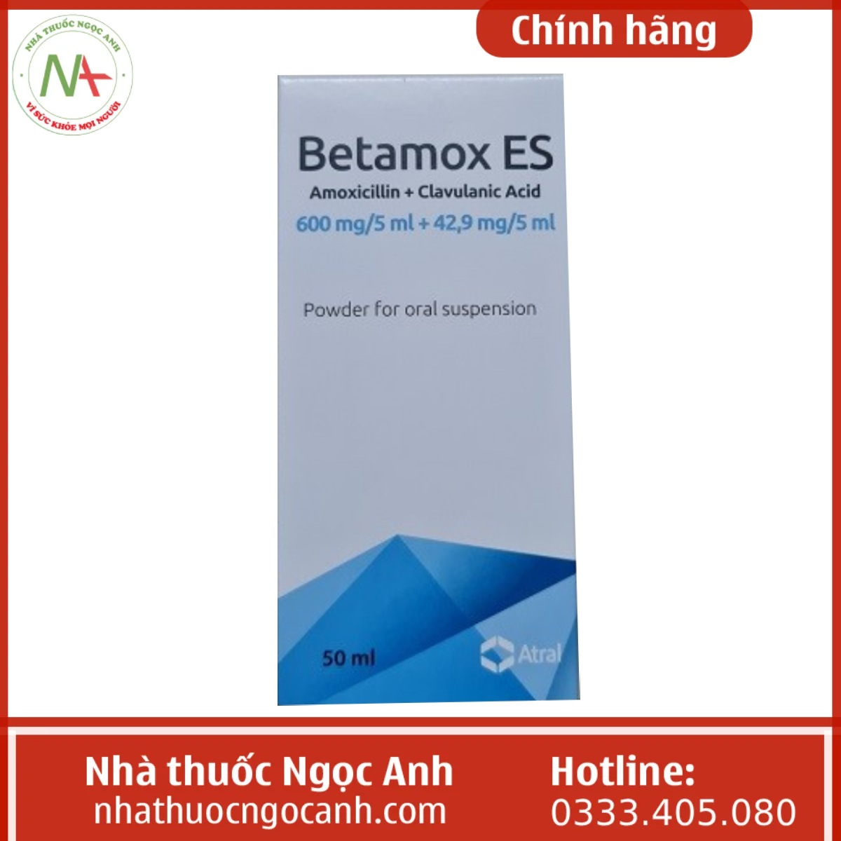 Thuốc Betamox ES có tác dụng gì? giá bao nhiêu? mua ở đâu