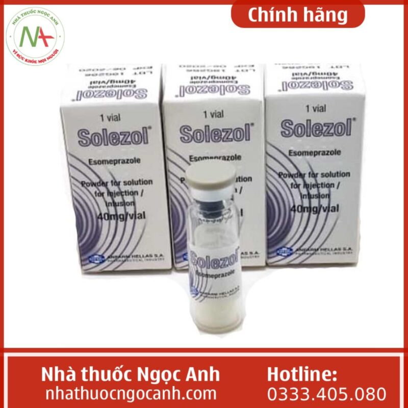 Thuốc Solezol 40 là thuốc gì, tác dụng, giá bao nhiêu, mua ở đâu