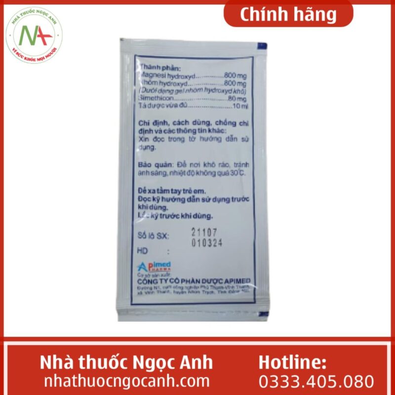 Thuốc Apigel-Plus là thuốc gì, giá bao nhiêu, mua ở đâu