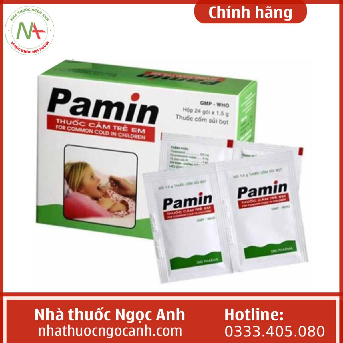 Pamin dạng gói là thuốc gì? Giá bao nhiêu? Mua ở đâu?