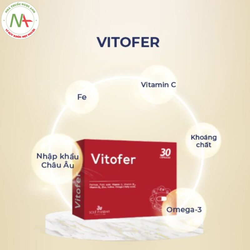 Thuốc Vitofer có tốt không, giá bao nhiêu, mua ở đâu
