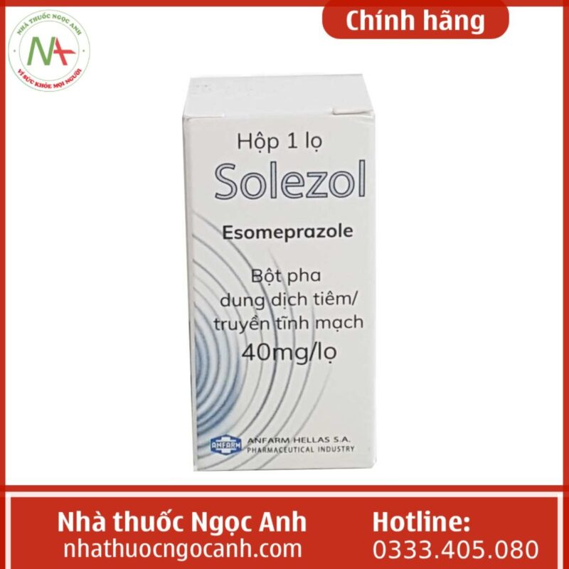Thuốc Solezol 40 là thuốc gì, tác dụng, giá bao nhiêu, mua ở đâu
