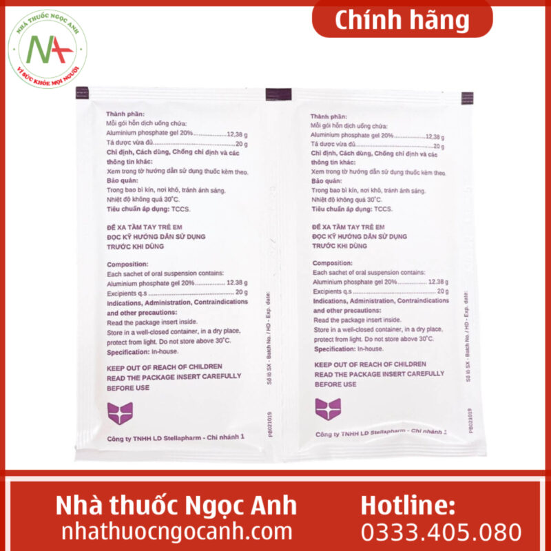 Thuốc Algelstad là thuốc gì, giá bao nhiêu, mua ở đâu?