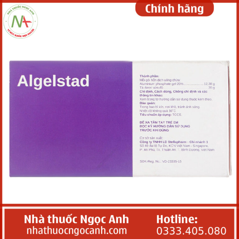 Thuốc Algelstad là thuốc gì, giá bao nhiêu, mua ở đâu?