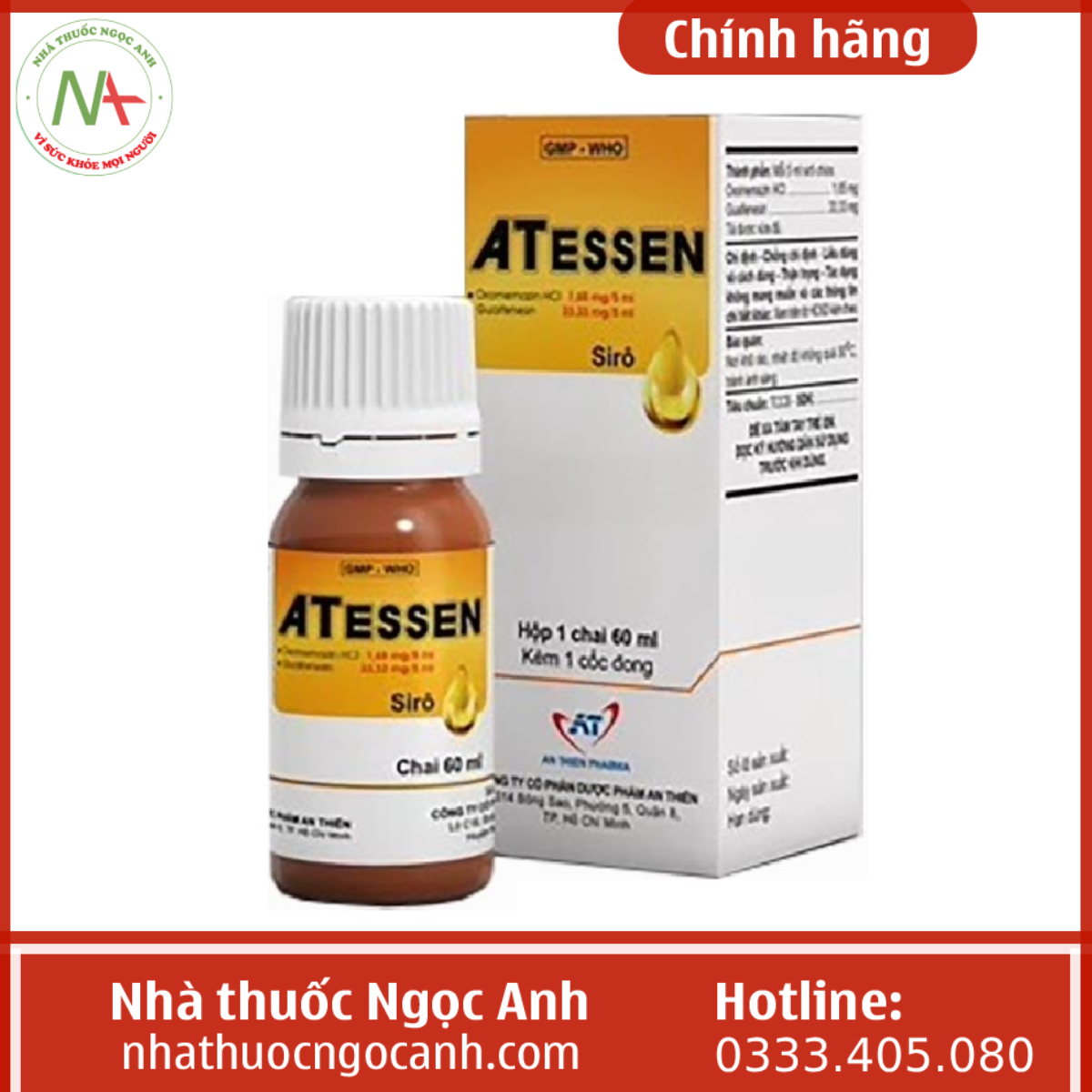 Thuốc Atessen là thuốc gì, giá bao nhiêu? Mua ở đâu?