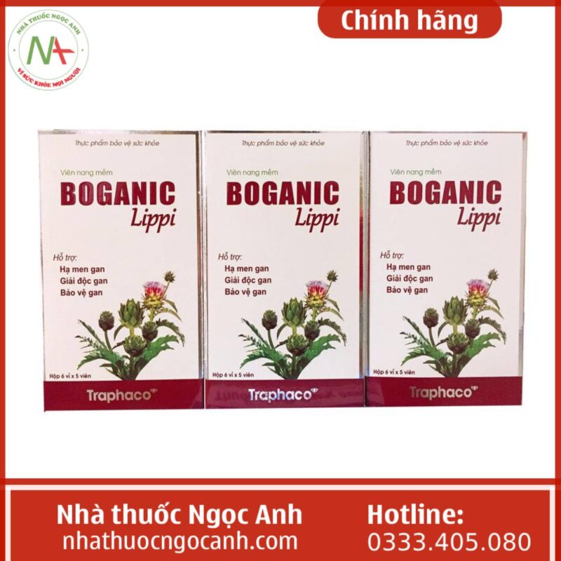 Boganic Lippi là thuốc gì? Giá bao nhiêu? Mua ở đâu?