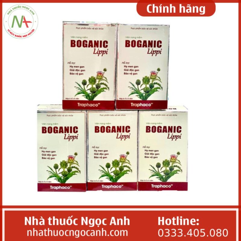 Boganic Lippi là thuốc gì? Giá bao nhiêu? Mua ở đâu?
