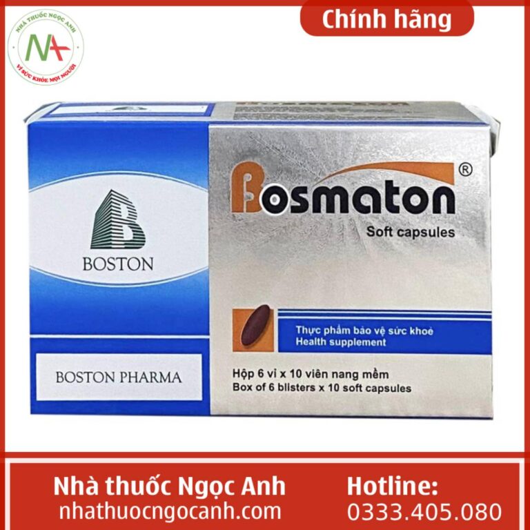 Thuốc Bosmaton có tác dụng gì, giá bao nhiêu, mua ở đâu?