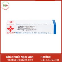 Thuốc Curiosin Gel 15 g giá bao nhiêu, có tác dụng gì, có trị sẹo không?