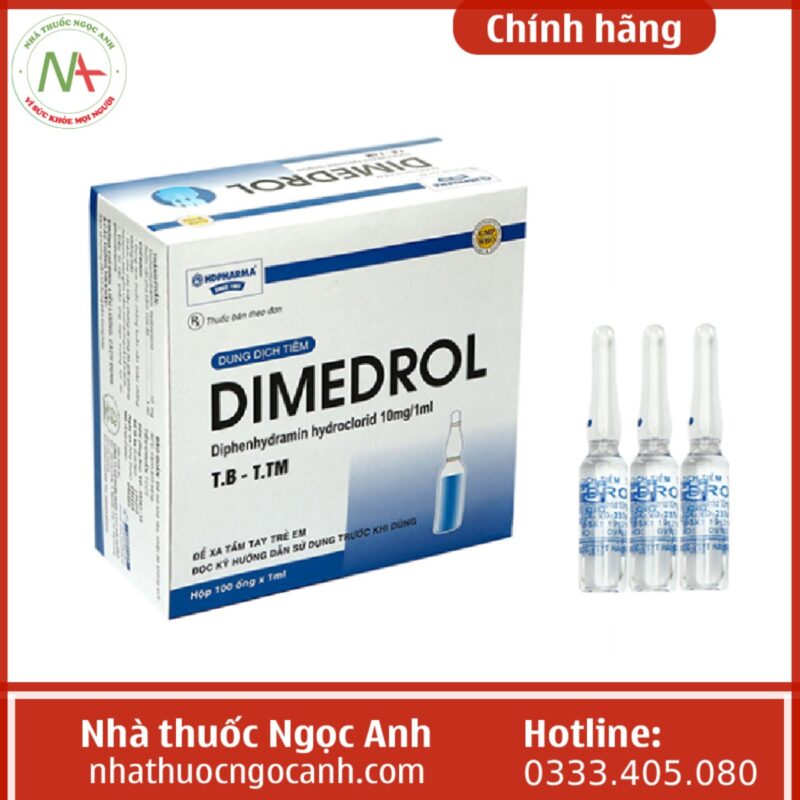 Thuốc Diphenhydramine là thuốc gì? Cơ chế như thế nào? Cách dùng hiệu quả