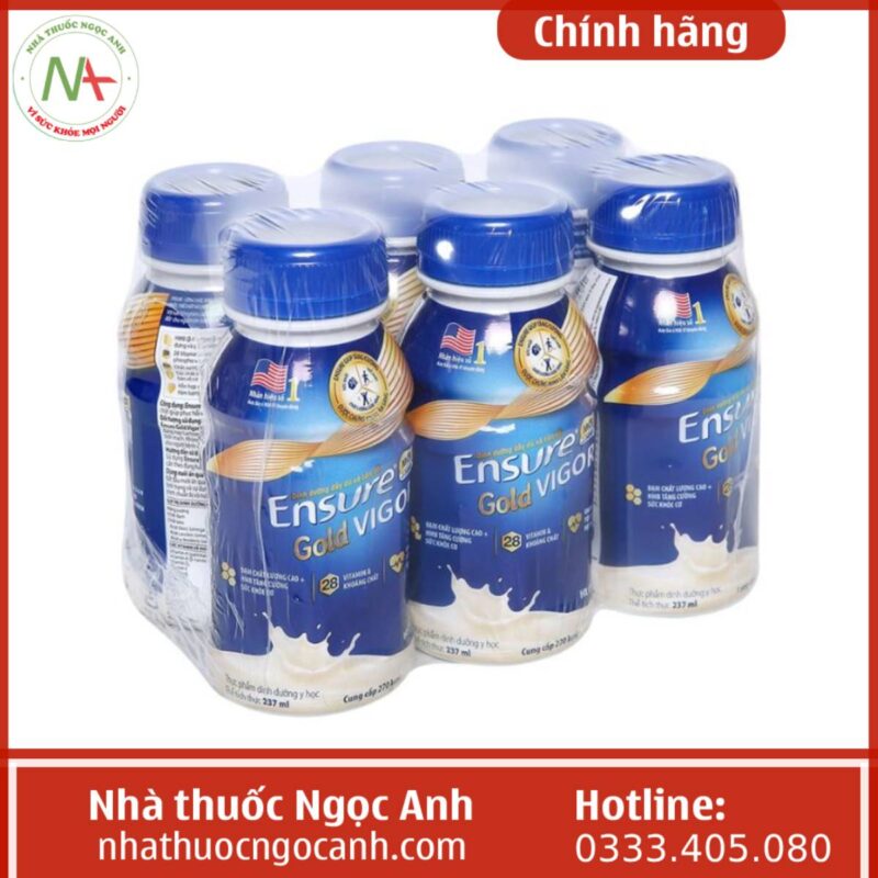 Sữa Ensure Gold Vigor có tác dụng gì, giá bao nhiêu, mua ở đâu?