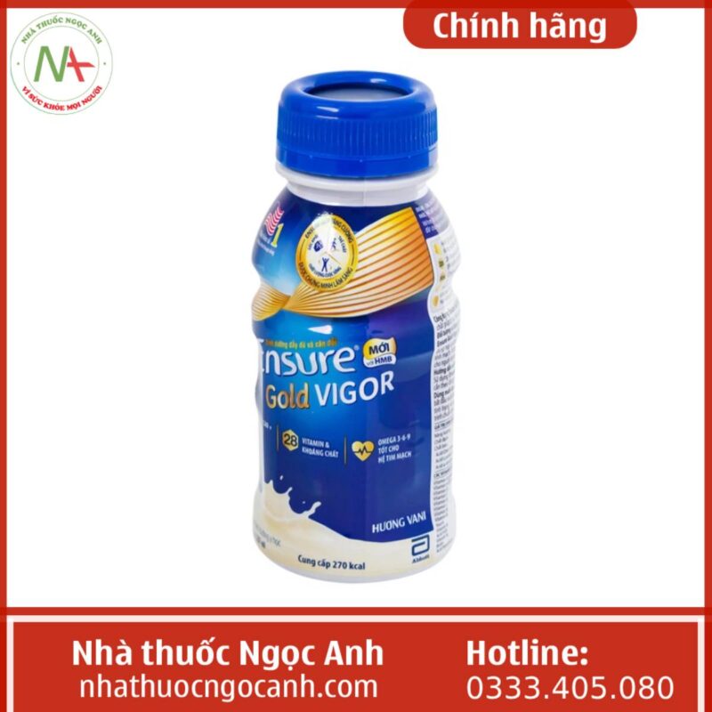 Sữa Ensure Gold Vigor có tác dụng gì, giá bao nhiêu, mua ở đâu?