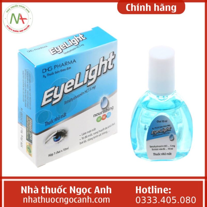 Thuốc nhỏ mắt Eyelight xanh dương giá bao nhiêu, mua ở đâu?