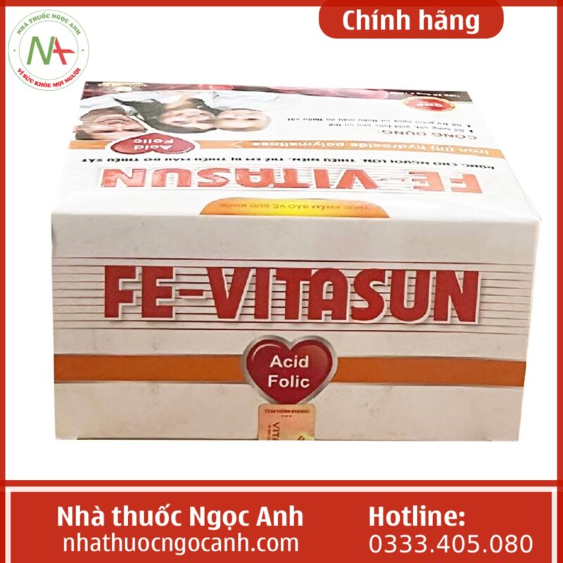 Thuốc Fe-Vitasun có tác dụng gì, có tốt không, giá bao nhiêu, mua ở đâu?