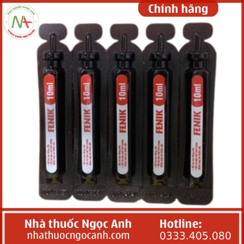 Thuốc bổ sung sắt Fenik có tốt không, giá bao nhiêu, mua ở đâu?