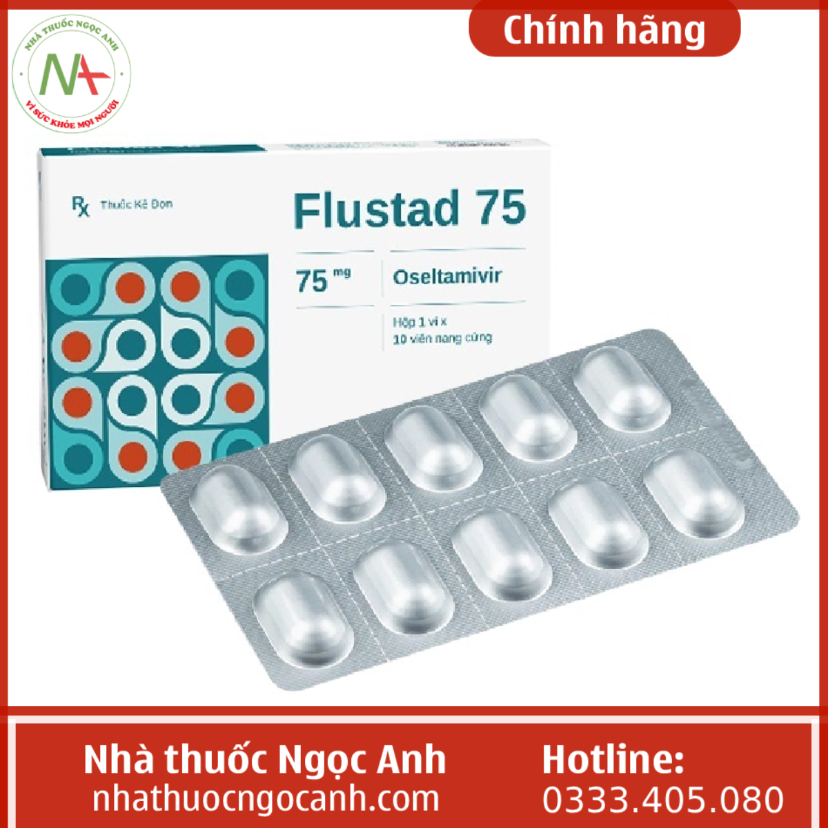 Thuốc Flustad 75 là thuốc gì, giá bao nhiêu? Mua ở đâu?