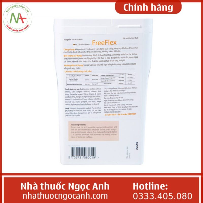 Thuốc Free Flex là thuốc gì, giá bao nhiêu, mua ở đâu>