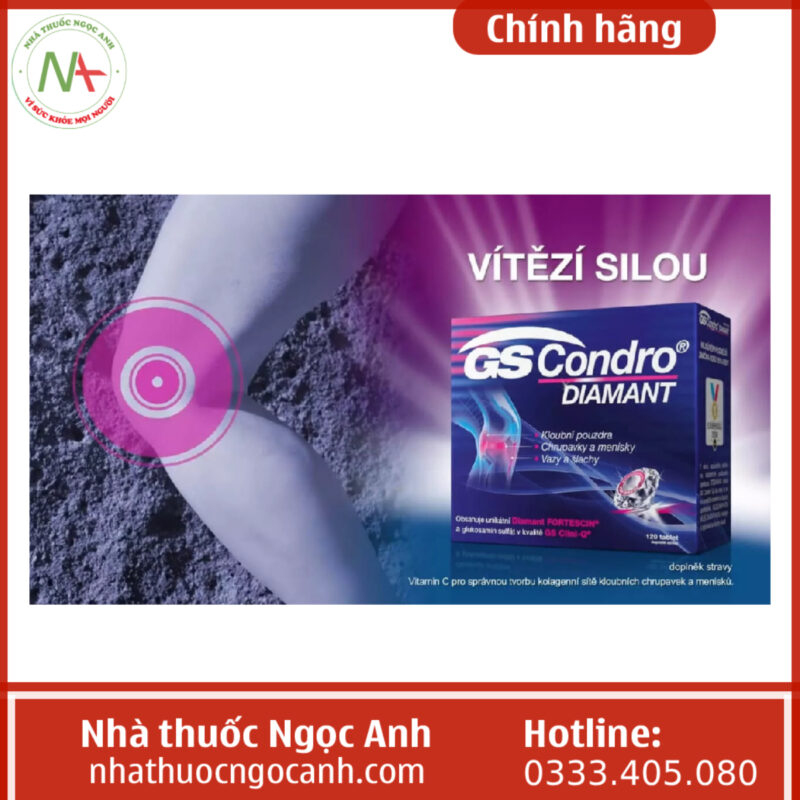 Thuốc GS Condro Diamant có tốt không, giá bao nhiêu, mua ở đâu?