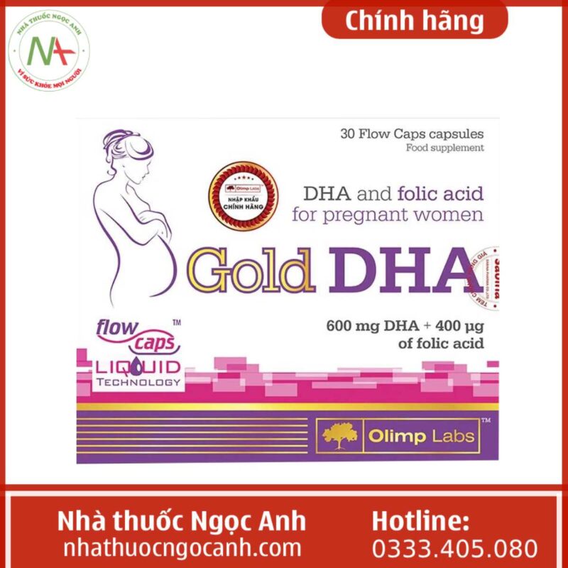 Thuốc Gold DHA có tốt không? Giá bao nhiêu? Mua ở đâu?