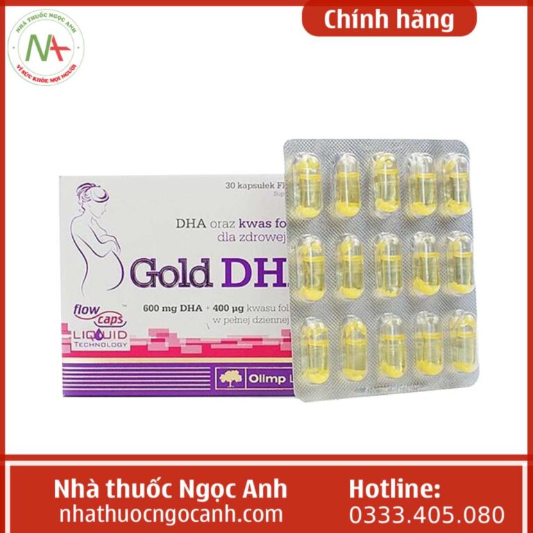 Thuốc Gold DHA có tốt không? Giá bao nhiêu? Mua ở đâu?