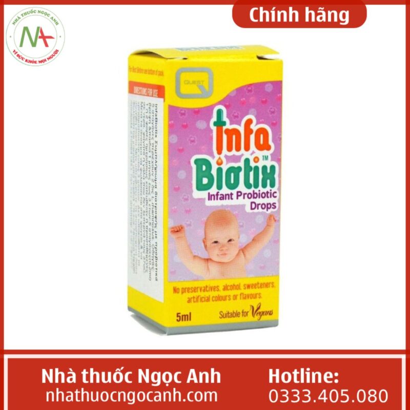 Men vi sinh Infa Biotix có tốt không? Mua ở đâu? Giá bao nhiêu?