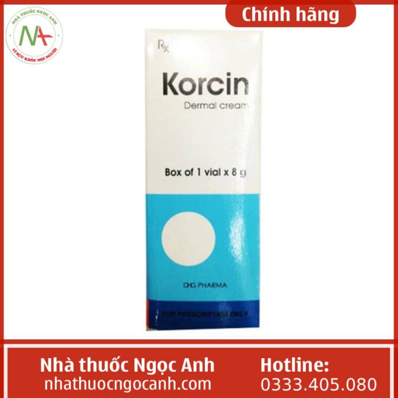 Thuốc bôi Korcin có tác dụng gì, giá bao nhiêu, mua ở đâu?