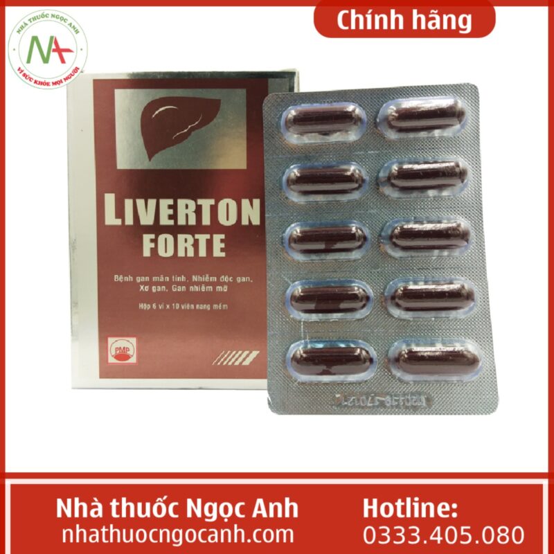 Thuốc Liverton Forte là thuốc gì, có tác dụng gì, giá bao nhiêu, mua ở đâu?
