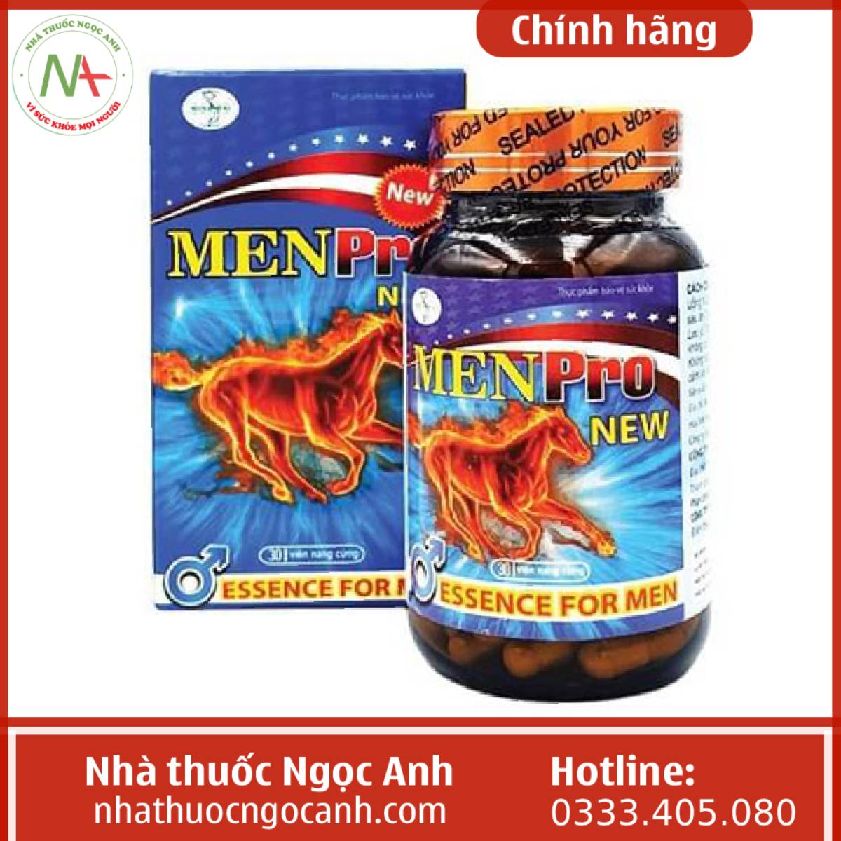 Thuốc tăng cường sinh lý nam MenPro New giá bao nhiêu, mua ở đâu?