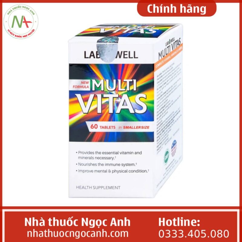 Thuốc Multi Vitas Lab Well có tác dụng gì, giá bao nhiêu, mua ở đâu?