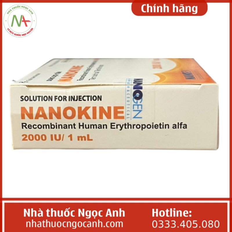 Thuốc Nanokine 2000 IU/1ml giá bao nhiêu? Mua ở đâu?