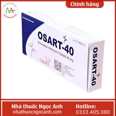 Thuốc Osart-40 là thuốc gì, có tác dụng gì, giá bao nhiêu, mua ở đâu?