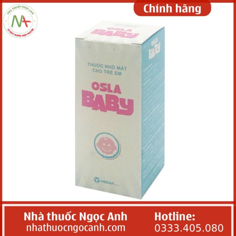 Thuốc nhỏ mắt Osla Baby giá bao nhiêu, mua ở đâu?