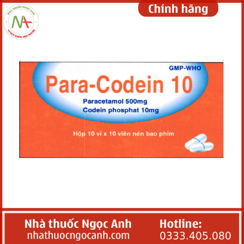 Thuốc Codein là thuốc gì? Cơ chế như thế nào? Cách dùng hiệu quả