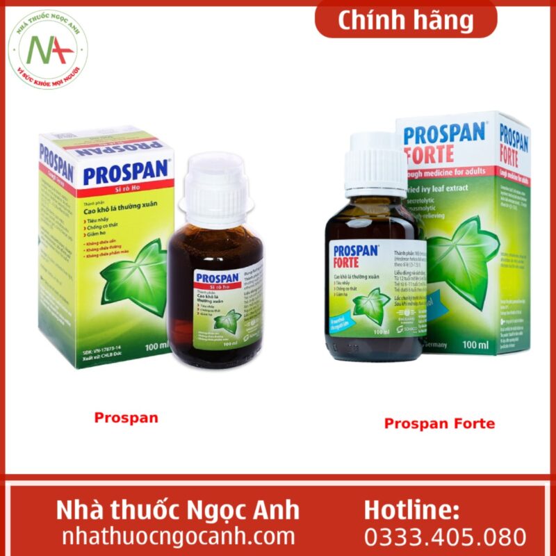 Thuốc Prospan Forte 35mg/5ml có tác dụng gì, liều dùng cho người lớn ...