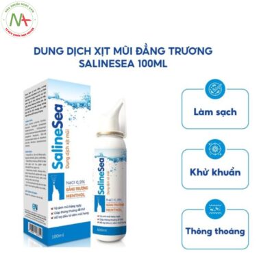 Xịt Mũi Đẳng Trương Menthol Salinesea giá bao nhiêu, mua ở đâu