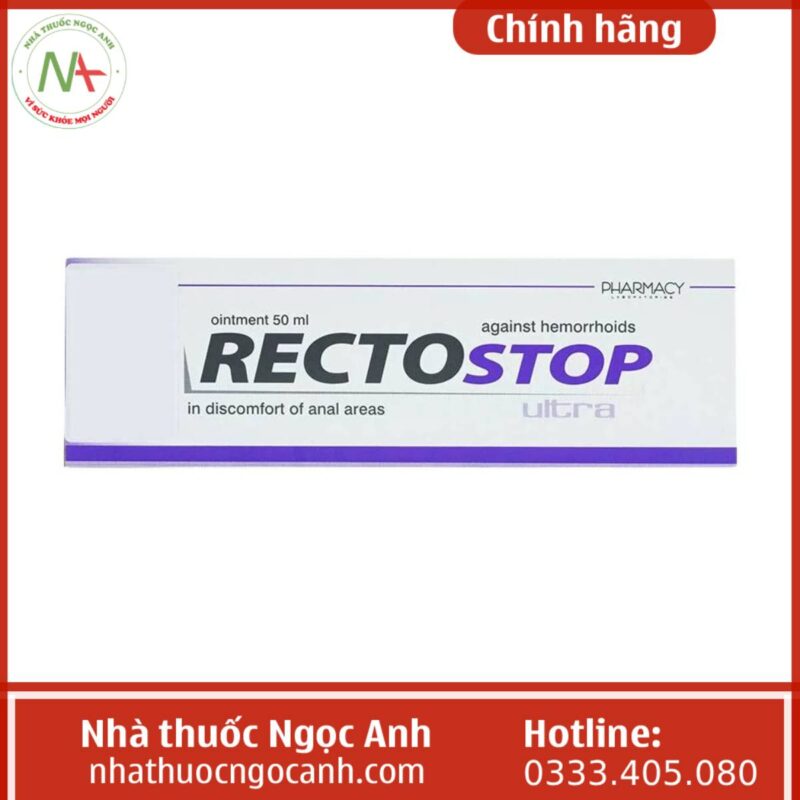 Thuốc bôi trĩ Rectostop Ultra giá bao nhiêu, mua ở đâu?
