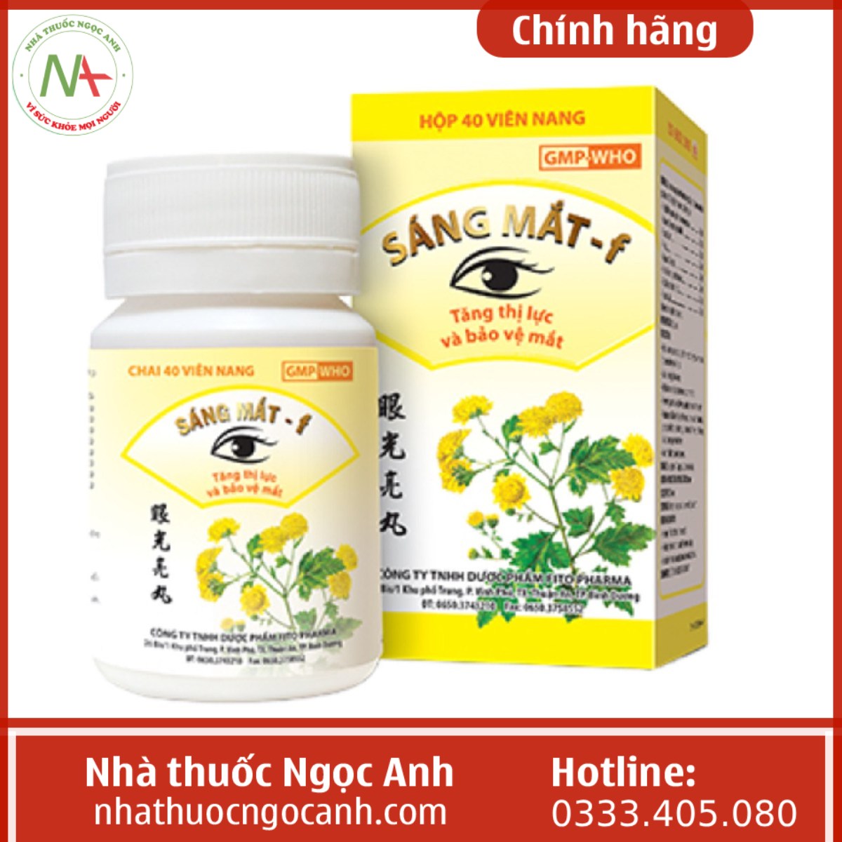Thuốc Sáng Mắt - f có tốt không, giá bao nhiêu, mua ở đâu?