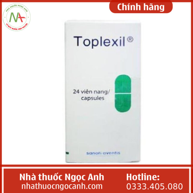Thuốc Toplexil Sanofi (viên) là thuốc gì, giá bao nhiêu, mua ở đâu?