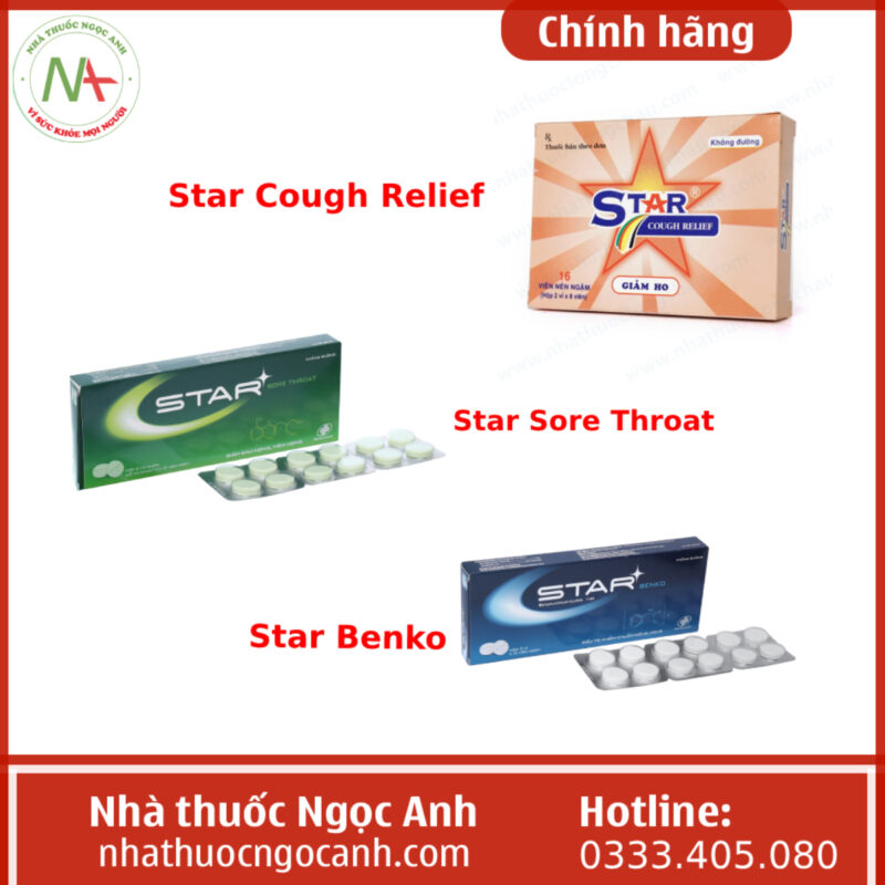 Viên ngậm Star Cough Relief OPV giá bao nhiêu, cách sử dụng như thế nào ...