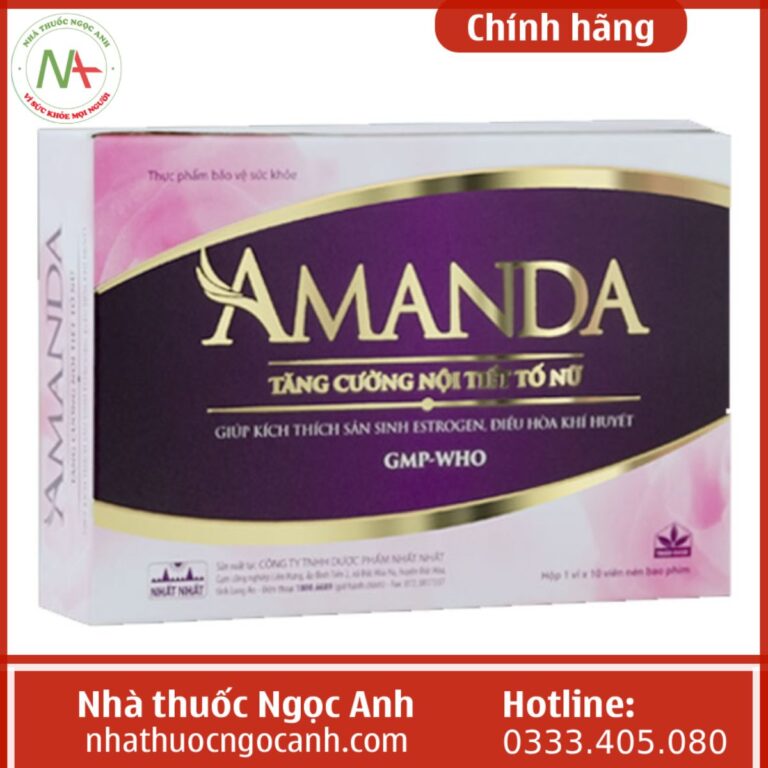 Thuốc Amanda có tốt không? giá bao nhiêu? mua ở đâu
