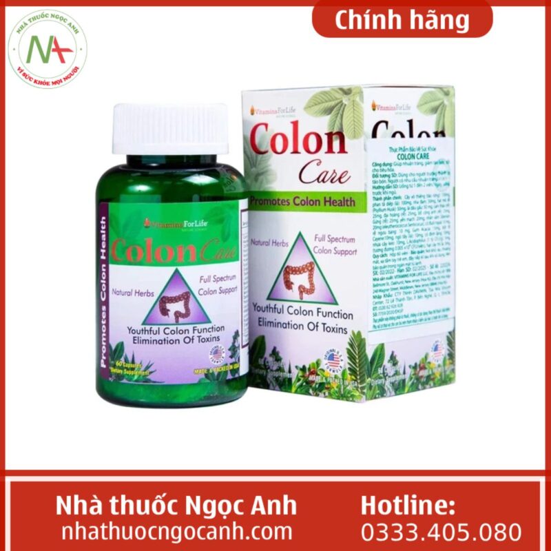 Thuốc Colon Care có tốt không? giá bao nhiêu? mua ở đâu