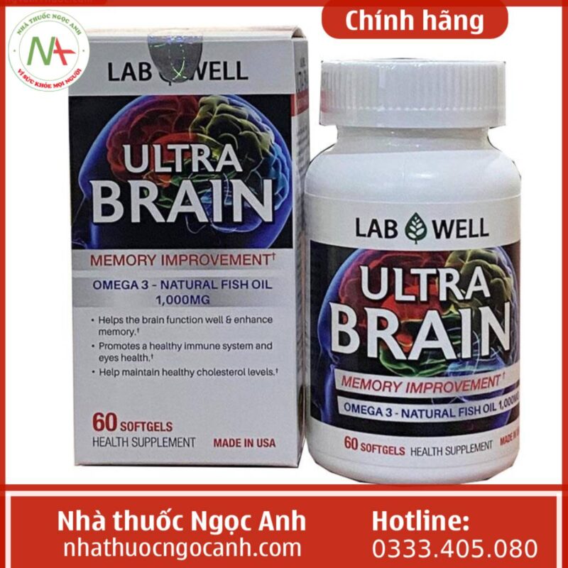 Thuốc Lab Well Ultra Brain có tốt không? giá bao nhiêu? mua ở đâu