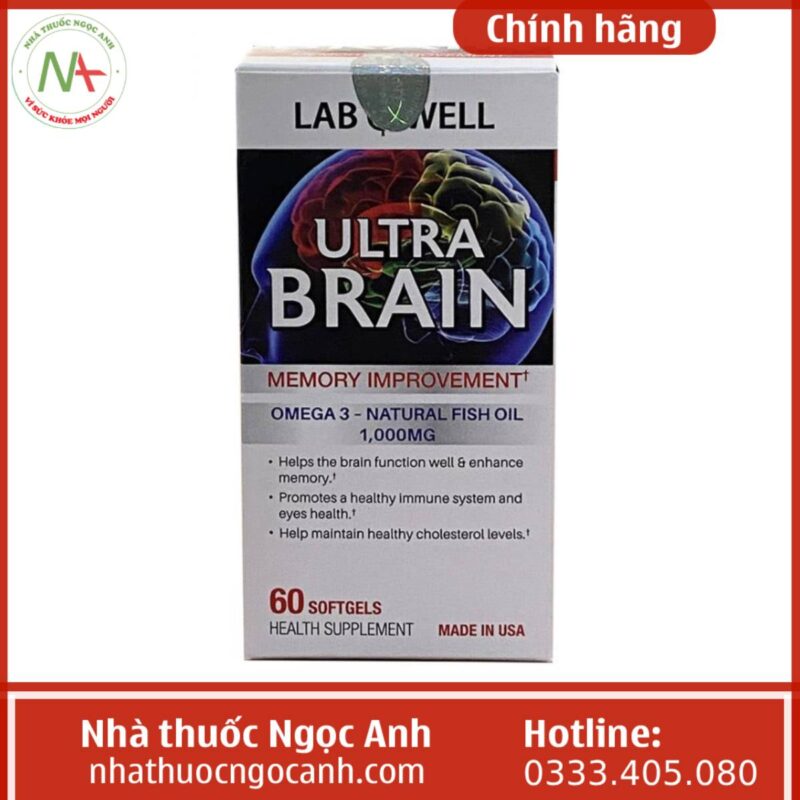 Thuốc Lab Well Ultra Brain có tốt không? giá bao nhiêu? mua ở đâu